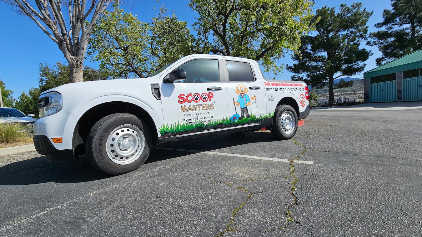 Scoop Masters Introduces an Eco-Friendly Truck to Their Fleet